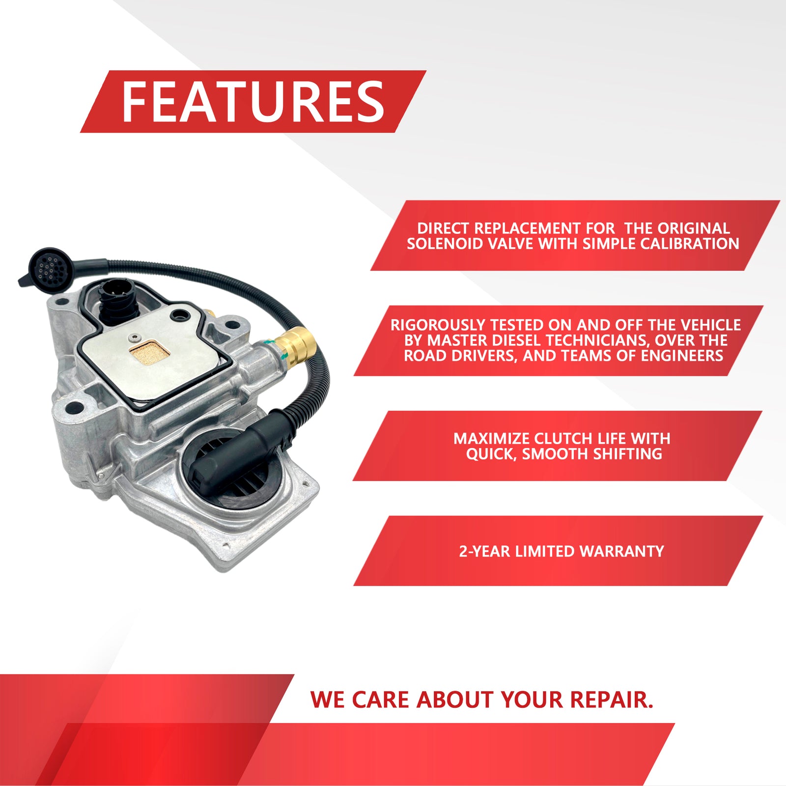 22327069 21935705 Volvo & Mack Trucks Clutch Control Solenoid – MOTIV8 ...